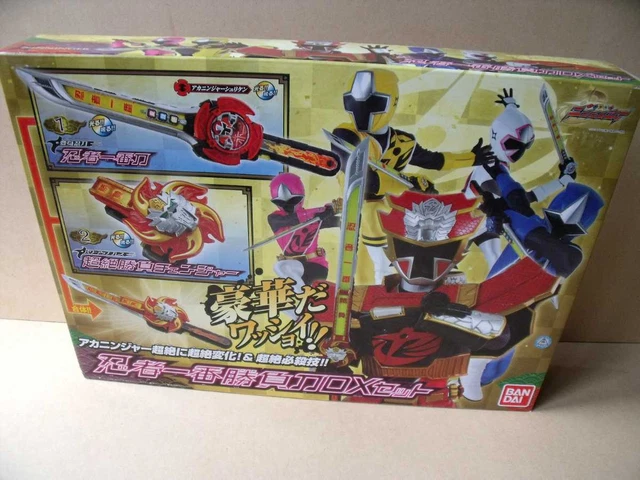 SHURIKEN SENTAI NINNINGER Ninja Ichiban Katana Dx Set Bandai EUR 459,46 ...