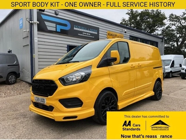 2020 FORD TRANSIT Custom 340 EcoBlue Leader Panel Van Diesel Manual £ ...