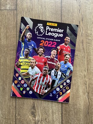 PANINI PREMIER LEAGUE Official Sticker Album 2022 - Brand new & empty ...