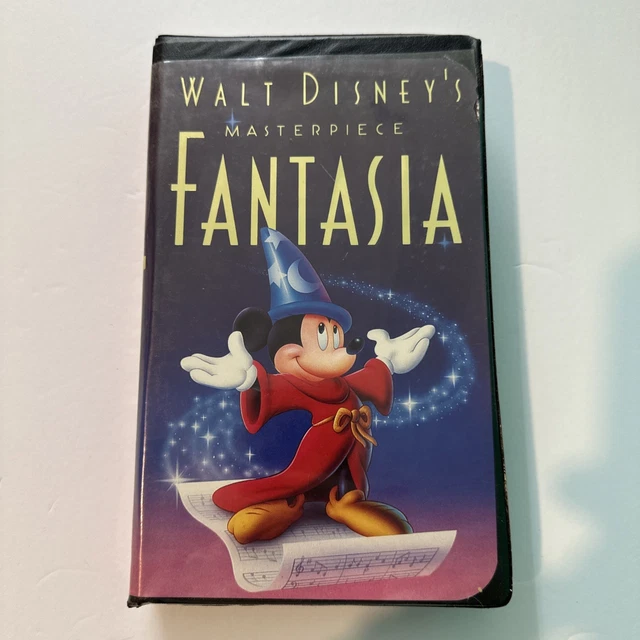 FANTASIA WALT DISNEY'S Masterpiece 1991 VHS Clamshell £3.62 - PicClick UK