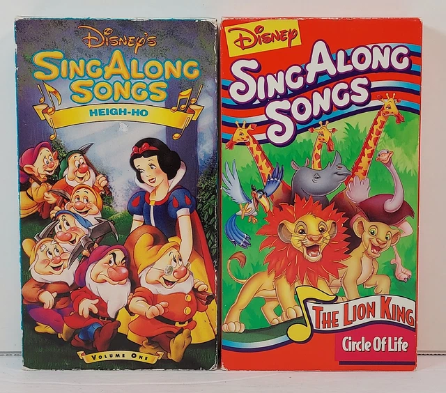 DISNEYS SING ALONG Songs The Lion King: Circle of Life and Heigh-Ho ...