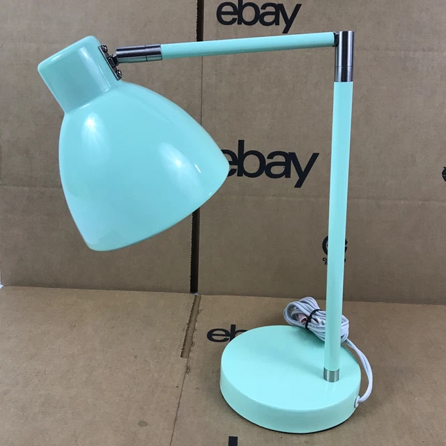 VINTAGE-STYLE HOWIN SEAFOAM Green Touch-Activated Articulating Table ...
