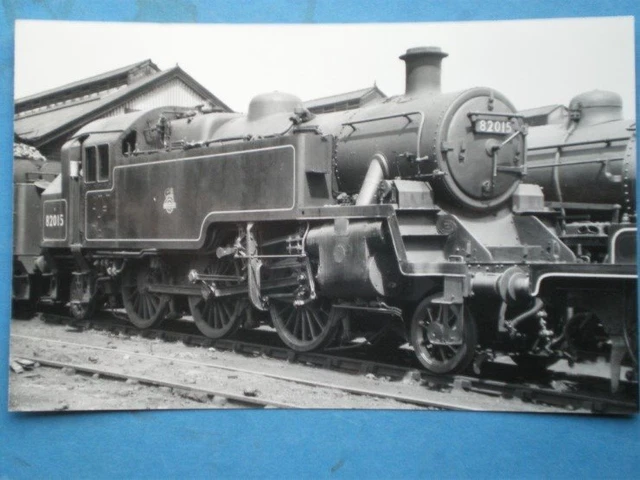 PHOTO BR Riddles Standard Class 3 Tank 2-6-2T Loco No 82015 £1.85 ...