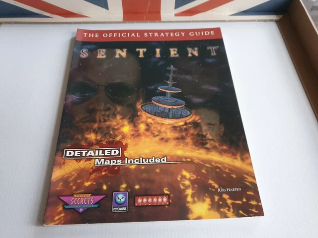 SENTIENT : THE OFFICIAL STRATEGY GUIDE. PS1 - Playstation 1 game guide ...