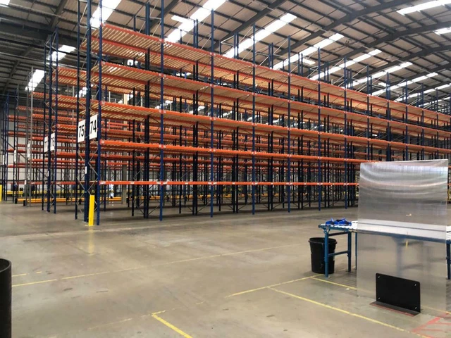 PLANNED STORAGE SYSTEM PSS P85 Warehouse Shed Workshop Pallet Racking ...
