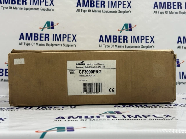 NOS COOPER FIRE System CF3000PRG Addressable Fire Alarm Repeater ...