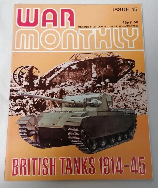 MAGAZINE - WAR Monthly Issue #15 Marshall Cavendish 1970s World Militia ...