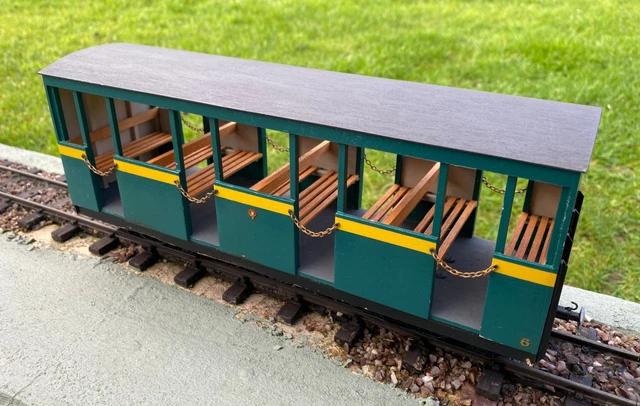 BOGIE TOAST RACK carriage SM32 16mm Scale Garden Railway £26.70 ...