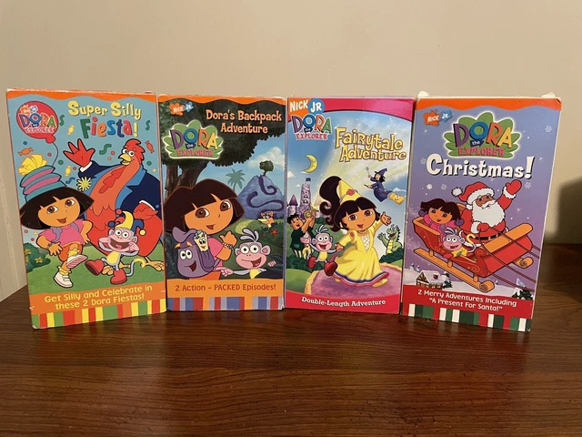 DORA THE EXPLORER Vhs Lot Of 4 Nick Jr Nickelodeon Kids Vhs £12.14 ...