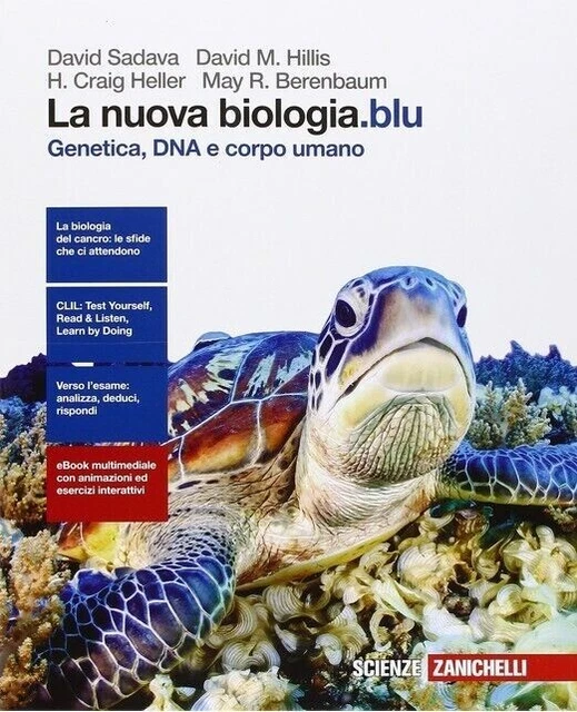 LA NUOVA BIOLOGIA.BLU Genetica, DNA e corpo umano ISBN 9788808537362 ...