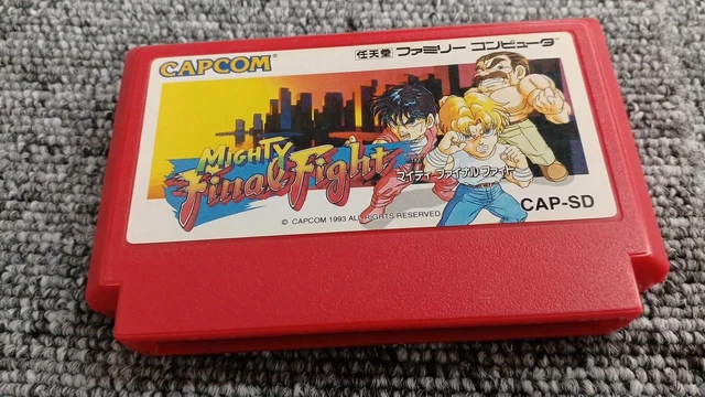 FAMICOM SOFTWARE MODEL Number Mighty Final Fight Capcom FCz86 $315.95 ...