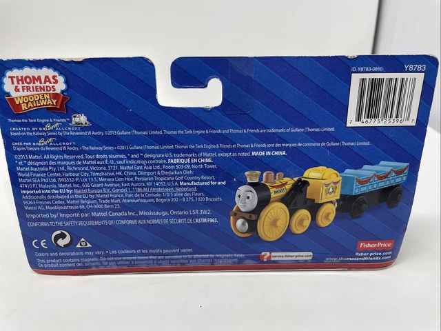 THOMAS & FRIENDS Wooden Railway Stephen And The Castle Coach Rare ...