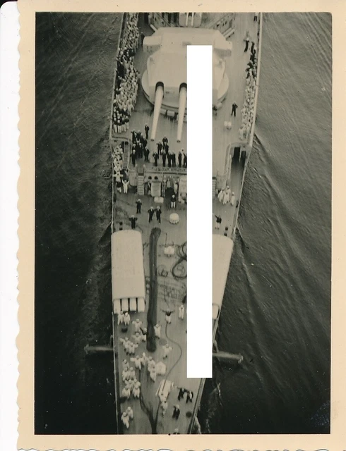KRIEGSMARINE KRIEGSSCHIFF PANZERSCHIFF ADMIRAL GRAF SPEE Achterschiff ...