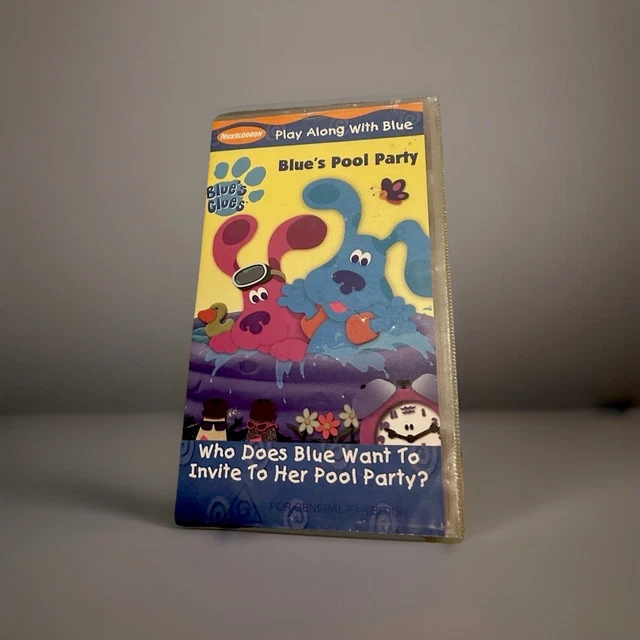 BLUE’S CLUE’S POOL Party VHS $25.00 - PicClick AU