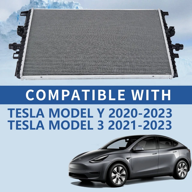 RADIATOR FOR TESLA Model Y 2020 2021 2022 2023 Model 3 2021 2022 2023 ...