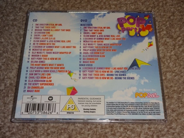 CD DOUBLE ALBUM - Pop Party 14 - Cd+Dvd - Various Artists £3.00 ...