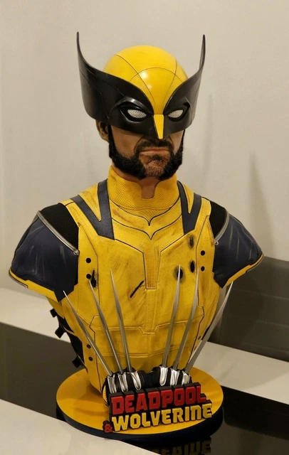 1:1 WOLVERINE/ LOGAN Life-size Display Bust - Deadpool and Wolverine £ ...