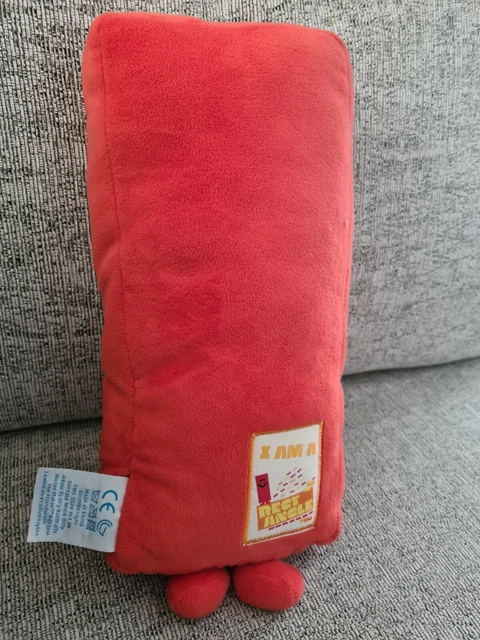 CBEEBIES MR MISTER Maker I Am A Rectangle Large 15" Red Shape Soft ...