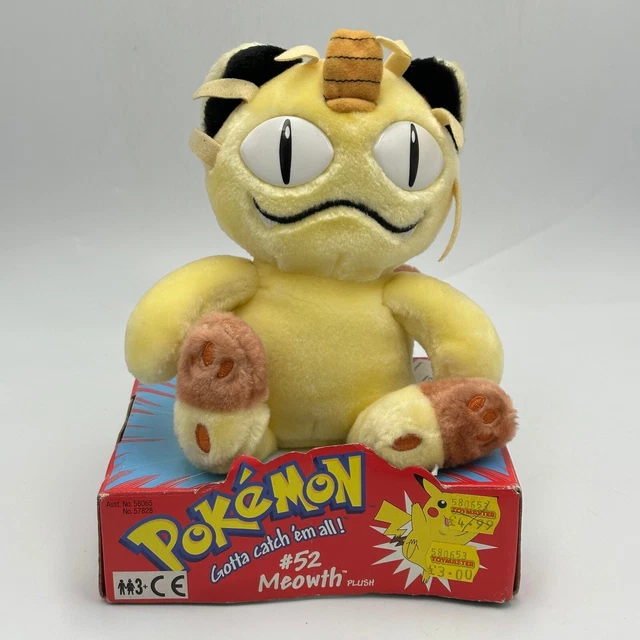 VINTAGE 1998 HASBRO Pokemon Gengar Soft Toy Plush #52 New £21.48 ...