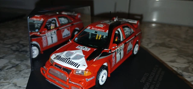 MITSUBISHI LANCER EVO V1 Tommi Makinen Safari Rally 2000 1/43rd Vitesse ...
