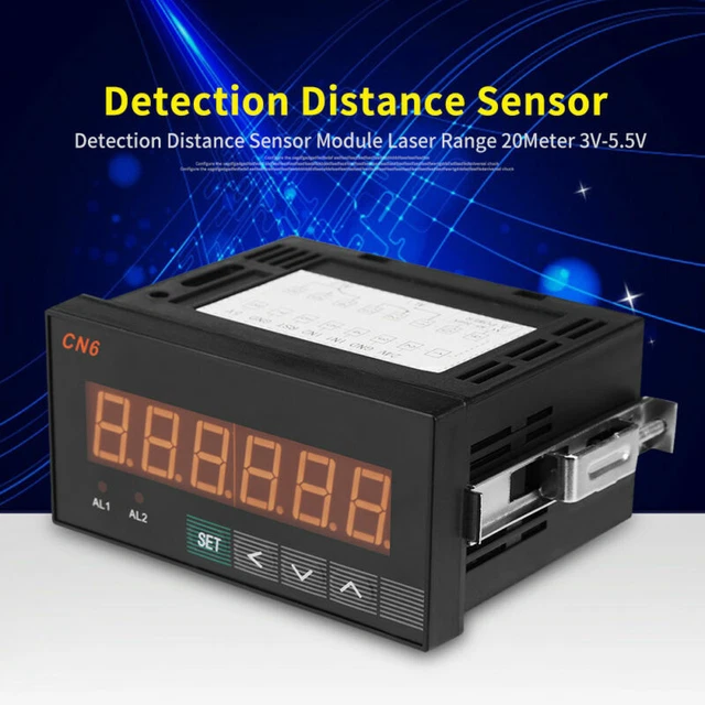 MULTIFUNCTIONAL 6-DIGITAL LED Counter Grating Encoder Display Meter ...