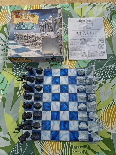 HARRY POTTER WIZARD Chess Set by Mattel 2002 - Boxed and Complete £22. ...