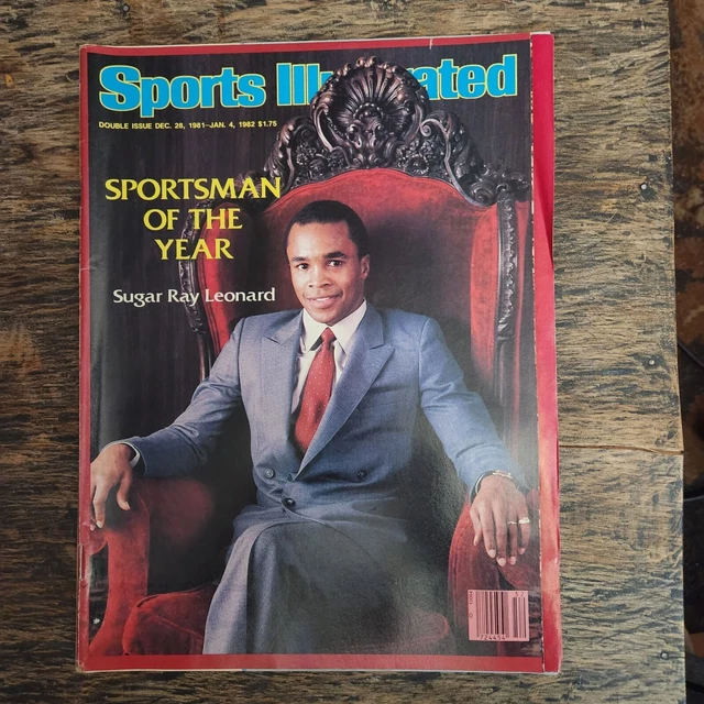 SUGAR RAY LEONARD Sports Illustrated Magazines-Ex.Cond.-No Labels $65. ...