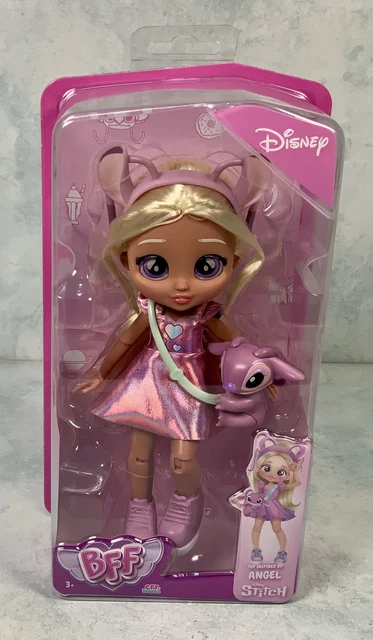 DISNEY STITCH ANGEL BFF Cry Babies 20cm Moveable Doll Collectible £31. ...