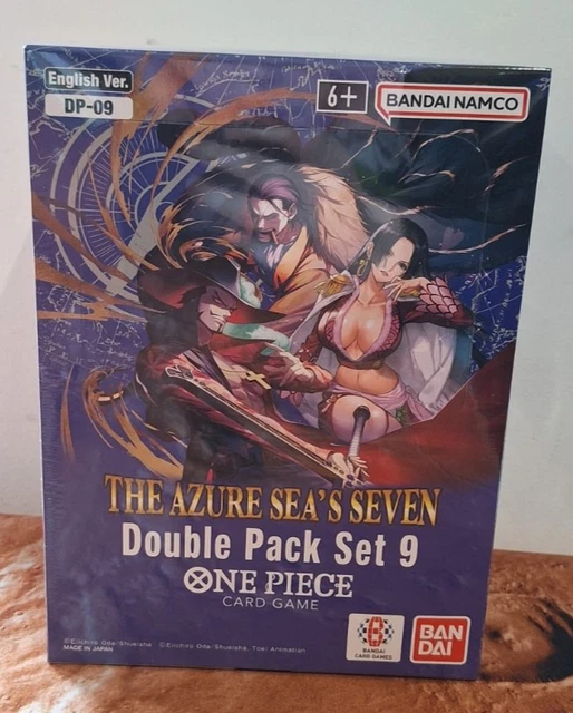 ONE PIECE CARD Game - The Azure Sea's Seven - Double Pack Nine - 8 Sets ...