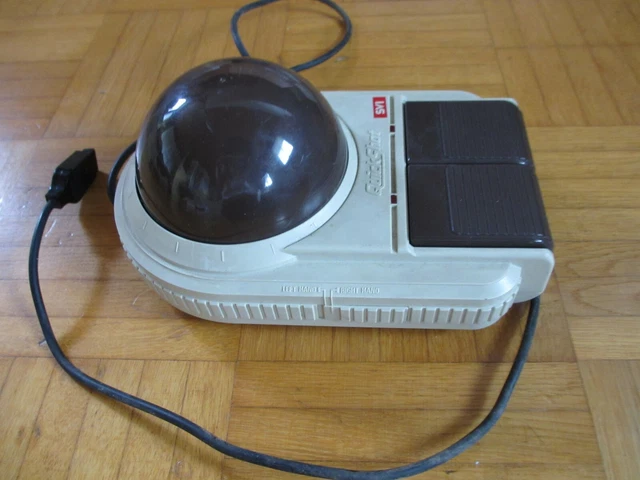 C64 CONTROLLER SVI Quickshot IX Commodore ausgefallenes DESIGN Joyball ...