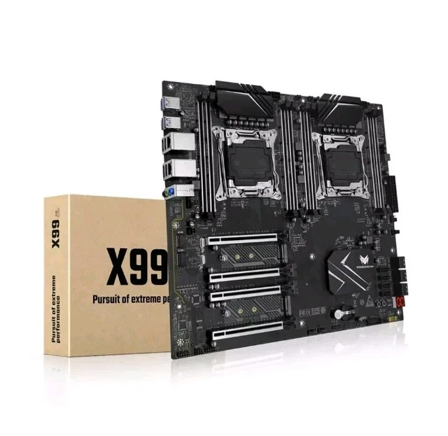 SHANGZHAOYUAN X99 DUAL CPU Motherboard Intel LGA 2011-3 Motherboard for ...