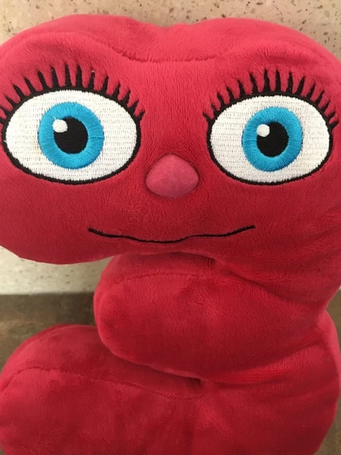 NUMBERJACKS NUMBER 3 Three Red Cbeebies Plush Soft Toy Official ...