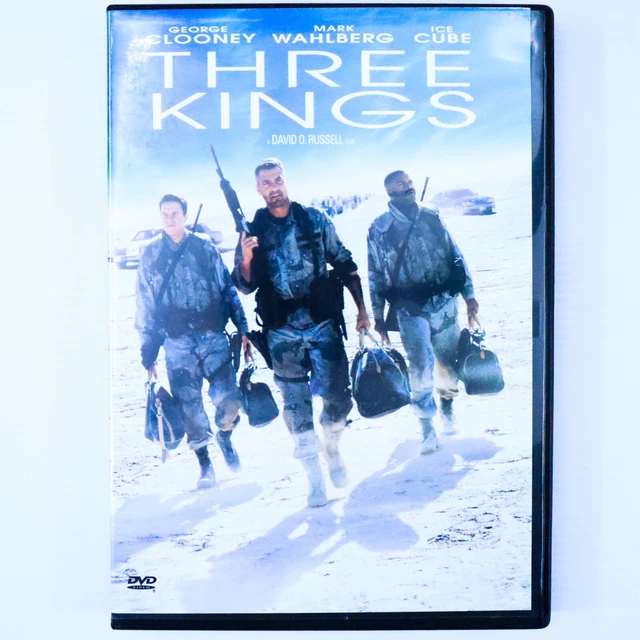 THREE KINGS (DVD, 1999) Action Adventure Movie - Mark Wahlberg, George ...