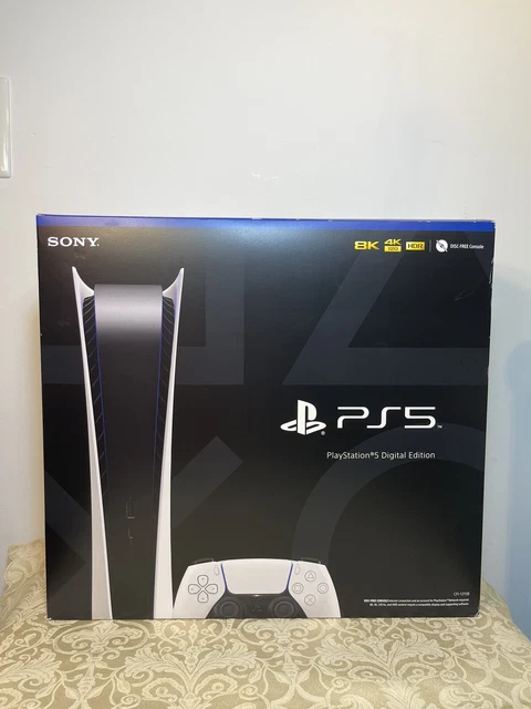 *EMPTY BOX* PLAYSTATION 5 Digital Edition 825 GB PS5 BOX ONLY! NO ...