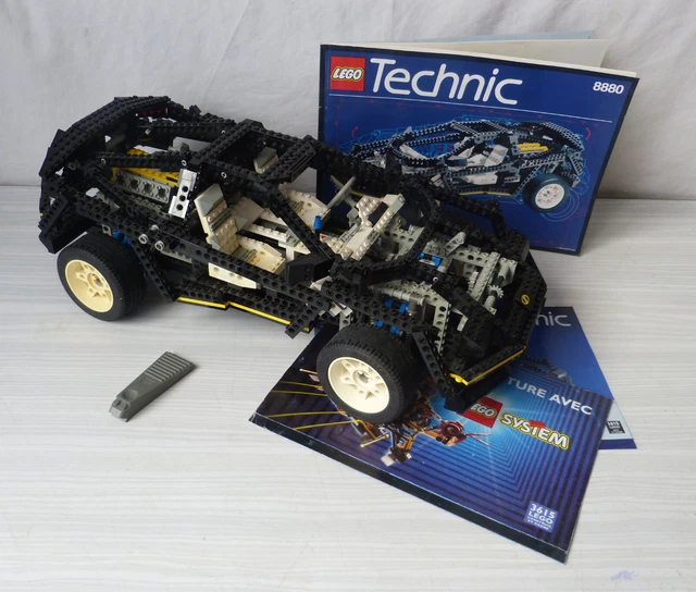#LEGO VINTAGE# LEGO TECHNIC / Set 8880 Super Car (avec notice) EUR 95 ...