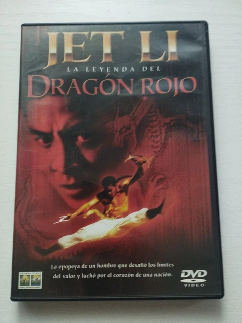 LA LEYENDA DEL Dragon Rojo Jet Li Wong Jing - DVD Español Ingles Region ...