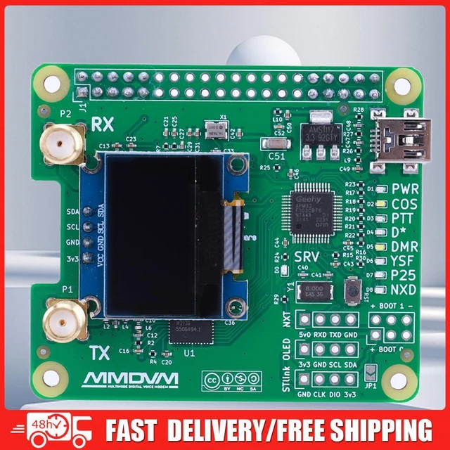 MMDVM DUPLEX HOTSPOT Board + Antenna + OLED UHF VHF Durable for Raspberry Pi $59.28 - PicClick AU
