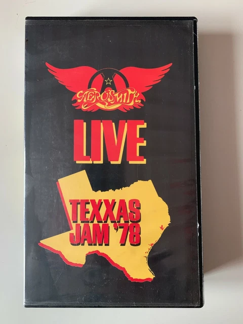 K7 VIDEO VHS Aerosmith Live Texas Jam 78 EUR 9,99 - PicClick FR