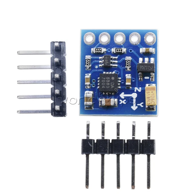 HMC5883L GY-271 3V-5V Triple Axis Compass Magnetometer Sensor Module ...