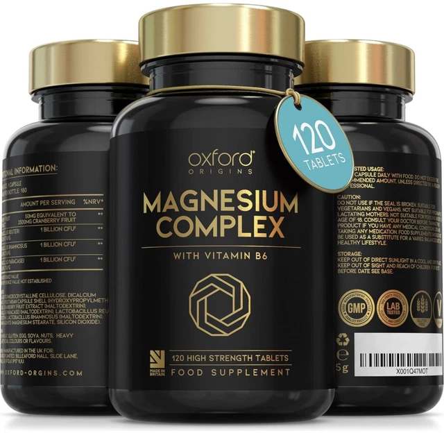 MAGNESIUM TABLETS X120 For Restless Leg Syndrome Relief, Leg Cramps ...