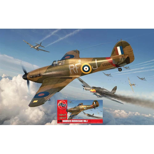 HAWKER HURRICANE MK1 KIT 1:48 Airfix Kit Aerei Die Cast Modellino EUR ...