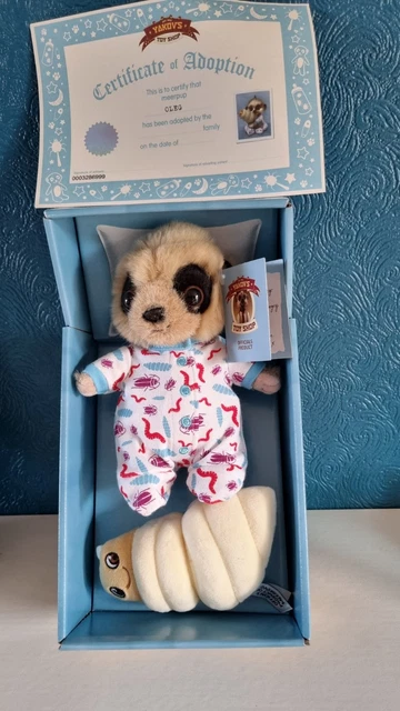 BABY OLEG MEERKAT Soft Toy with Grub Compare The Market Edition £11.11 ...