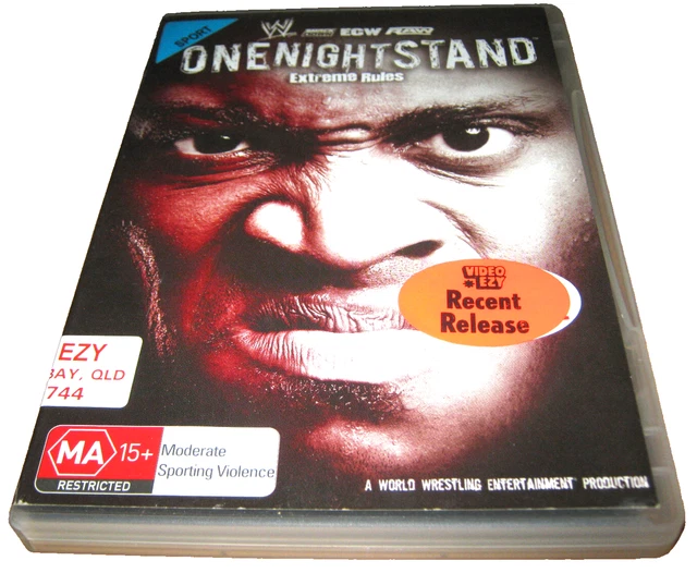 WWE-ONE NIGHT STAND (DVD, 2007) $12.99 - PicClick AU
