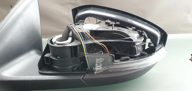 ORIGINAL SKODA OCTAVIA III rétroviseur extérieur Mem rabattable EC UFB ...