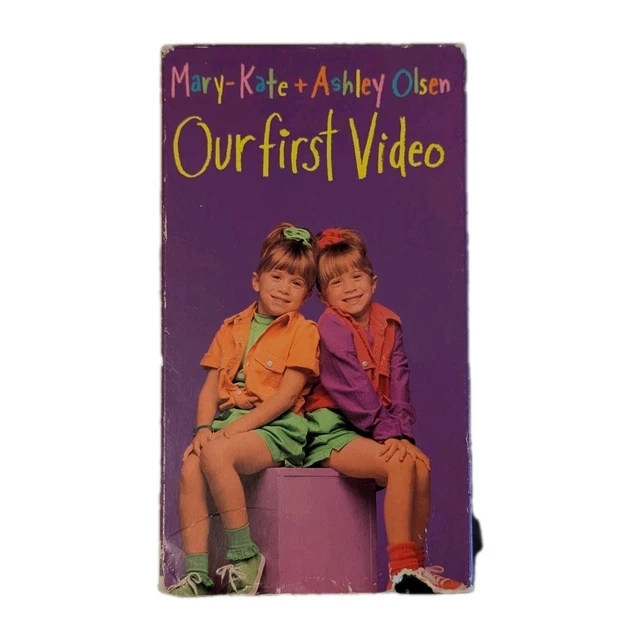 MARY-KATE & ASHLEY Olsen Our First Video VHS 1993 Family Comedy Film ...