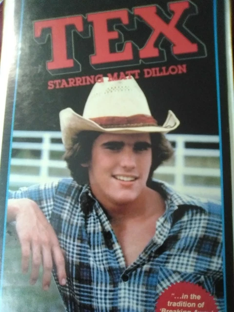 RARE-DISNEY'S -TEX-(VHS) MATT Dillon--White Clamshell EUR 41,91 ...