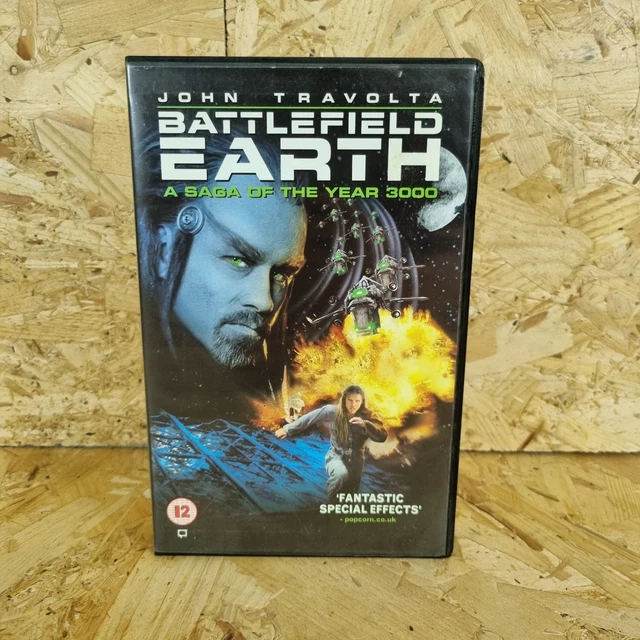 BATTLEFIELD EARTH 1999 Big Box Ex Rental VHS Sci Fi Video Tape John ...
