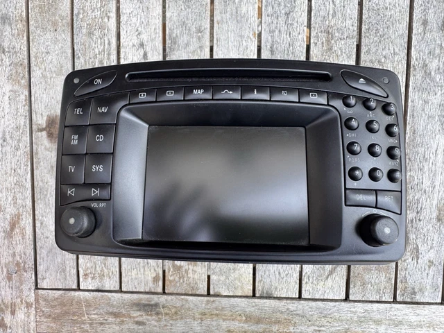 ORIGINAL MERCEDES COMAND 2.0 Bluetooth Radio W203 W209 W463 W639 CD Navigation EUR 139,99 ...