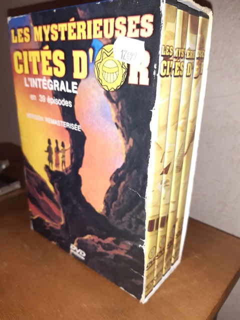 LES MYSTÉRIEUSES CITÉS d'or coffret de 4 dvd l'intégrale en 39 épisodes ...