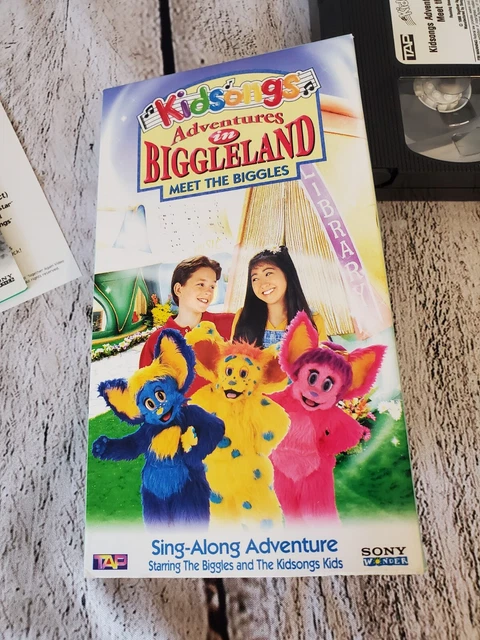 KIDSONGS ADVENTURES IN Biggleland Meet The Biggles VHS Sony Wonder TAP ...